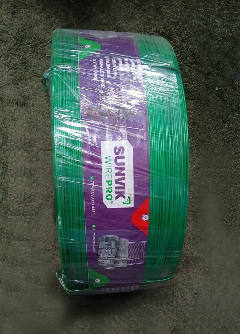 PVC Coated GI Wire Manufacturer in India Bangalore | Sunvik Steels