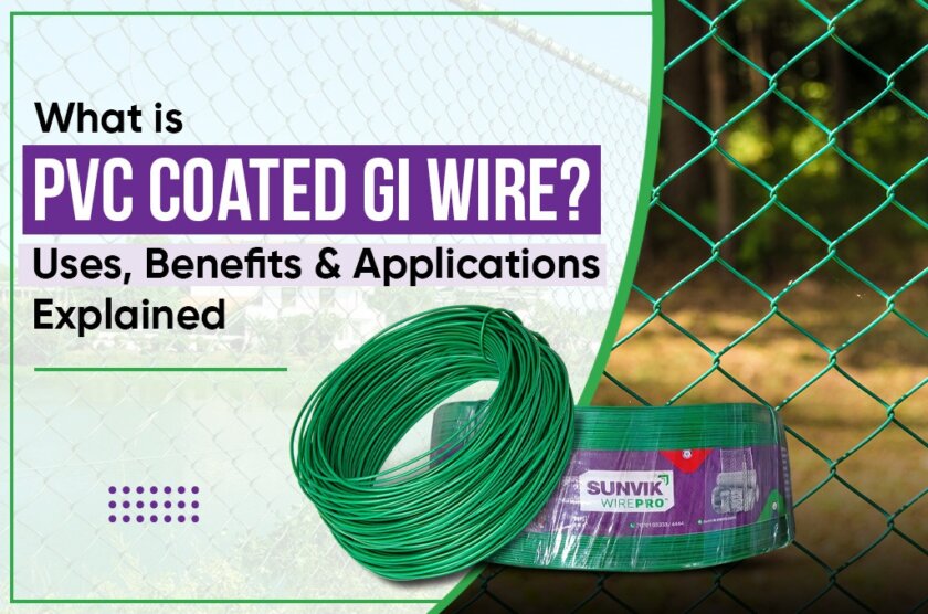 PVC Coated GI Wire uses Archives - Sunvik Steels