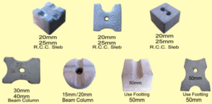 What Are Concrete Cover Blocks? Types, Sizes & Applications Explained